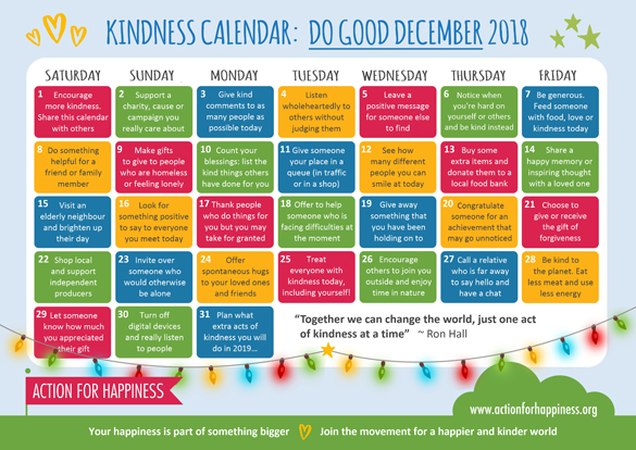 Do good things this December – FHT Blog
