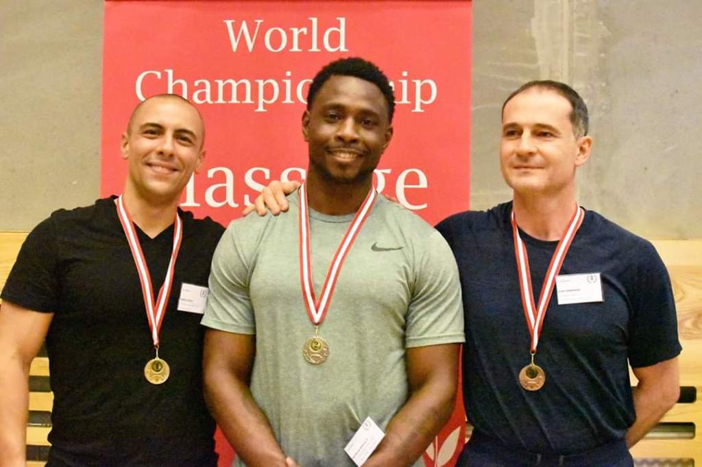FHT member Tamer Morsy wins gold medal at massage world championship ...