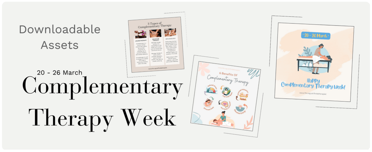 Getting Ready for Complementary Therapy Week – FHT Blog